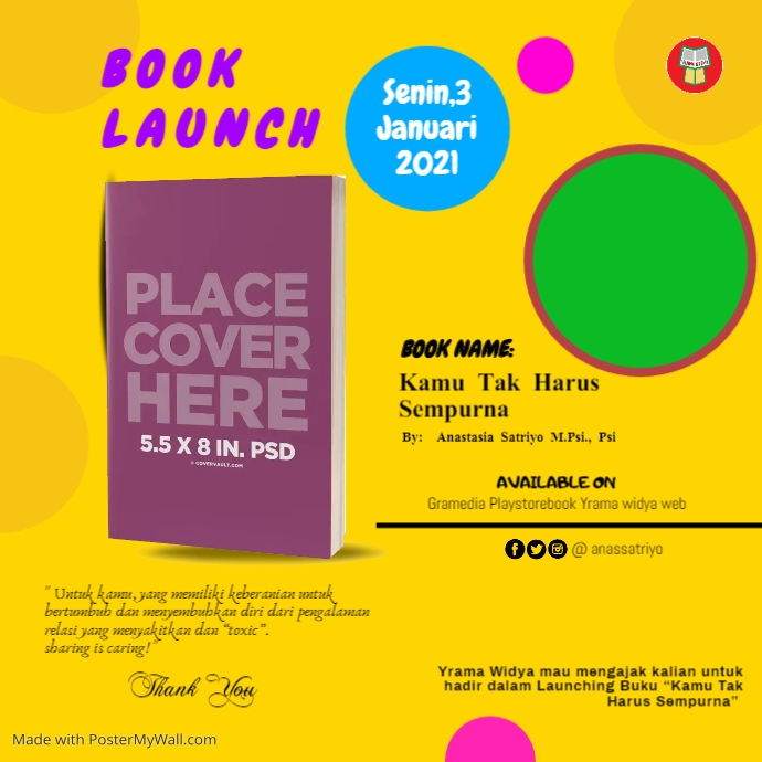 Copy of Salinan Book poster | PosterMyWall