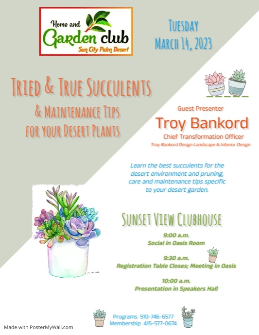 Cactus Party Flyer Template | PosterMyWall