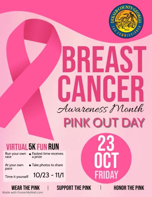 Copy of 2020 5K Fun Run Breast Cancer | PosterMyWall