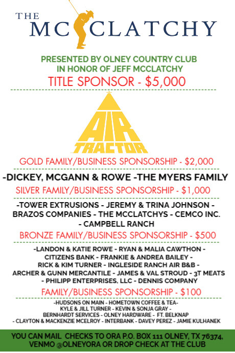 Copy of Sky Blue Event Sponsorship Poster | PosterMyWall