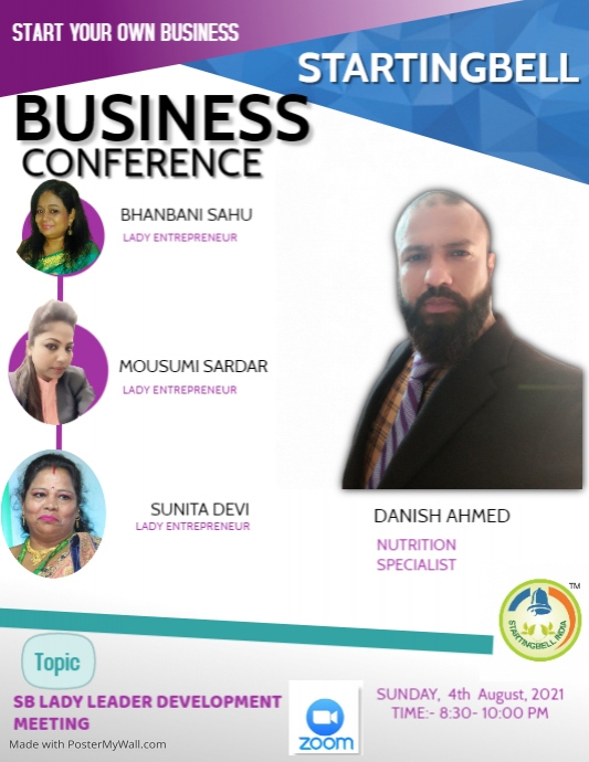 Copy of Copy of Zoom Business Conference Flyer | PosterMyWall