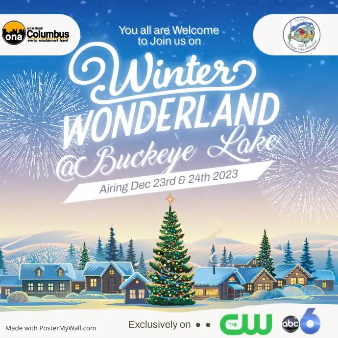 Copy of Winter Wonderland Christmas Post Template | PosterMyWall
