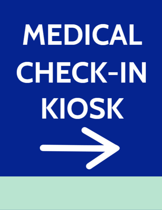 Copy of Park Place Medical check-in kiosk No. 2 | PosterMyWall
