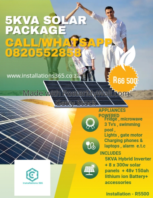 Copy of Copy of Solar Power Flyer | PosterMyWall