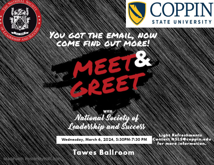 Meet & Greet Blogger Flyer Template | PosterMyWall