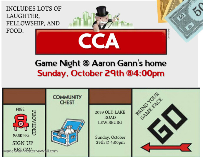 Monopoly Birthday invitation Template | PosterMyWall