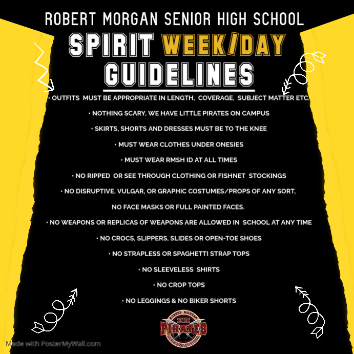 Spirit Week High School Social Media Template | PosterMyWall