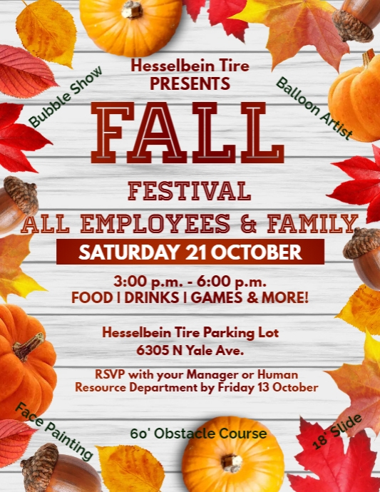 FALL FLYERS | PosterMyWall