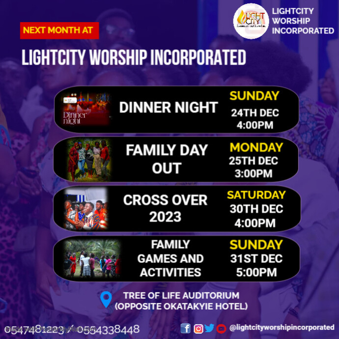 Premium Church Flyer Order of service Design | PosterMyWall