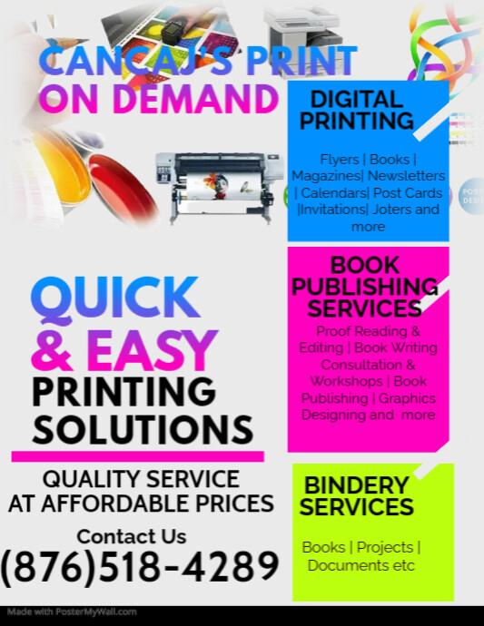 Printing Flyer | PosterMyWall