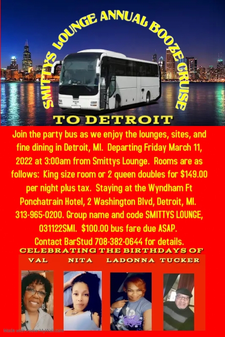 Copy of Copy of Copy of Copy of Copy of BUS TOUR FLYER | PosterMyWall