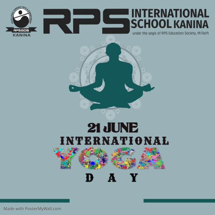 Yoga Day banner post | PosterMyWall