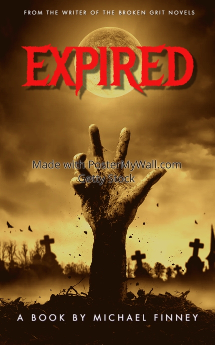 apocalyptic undead book cover novel template | PosterMyWall