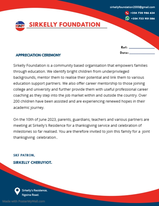 Copy of BUSINESS letterhead TEMPLATE | PosterMyWall