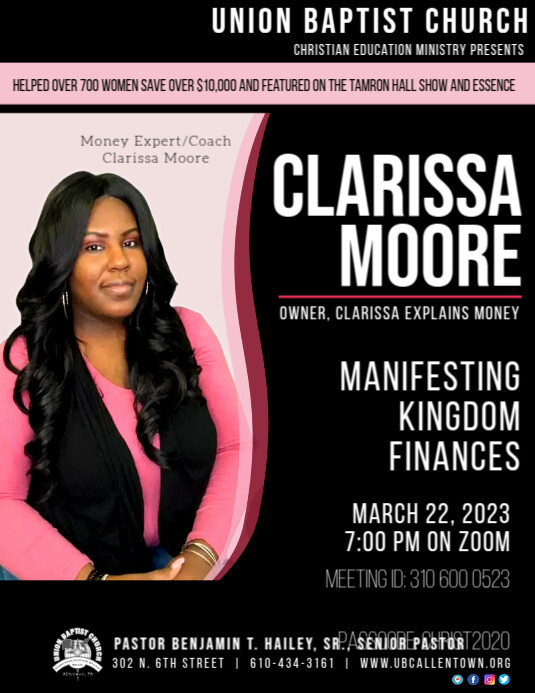 Clarissa Moore | PosterMyWall