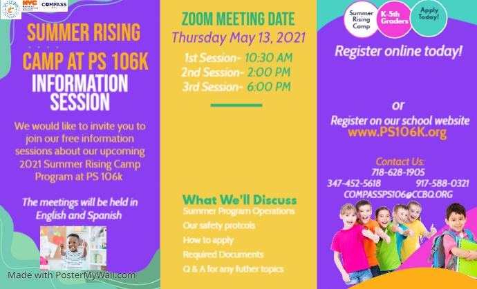 Info Session Eng | PosterMyWall