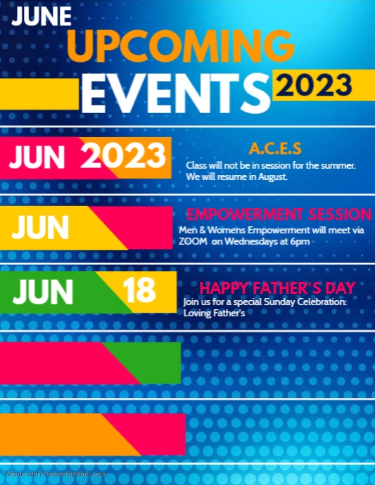 upcoming event poster template | PosterMyWall