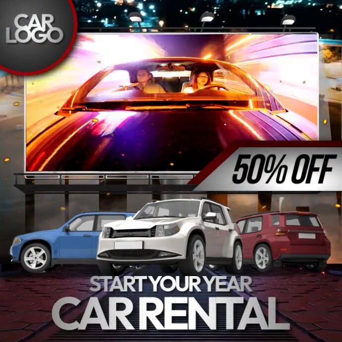Copy of Car Rental Billboard | PosterMyWall