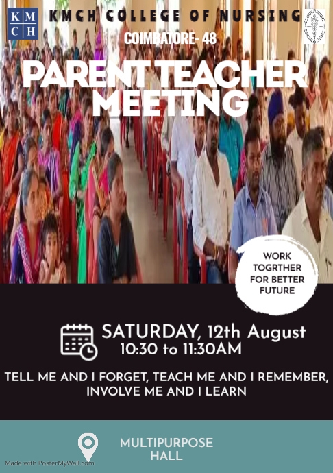 parent teacher meeting (1) | PosterMyWall