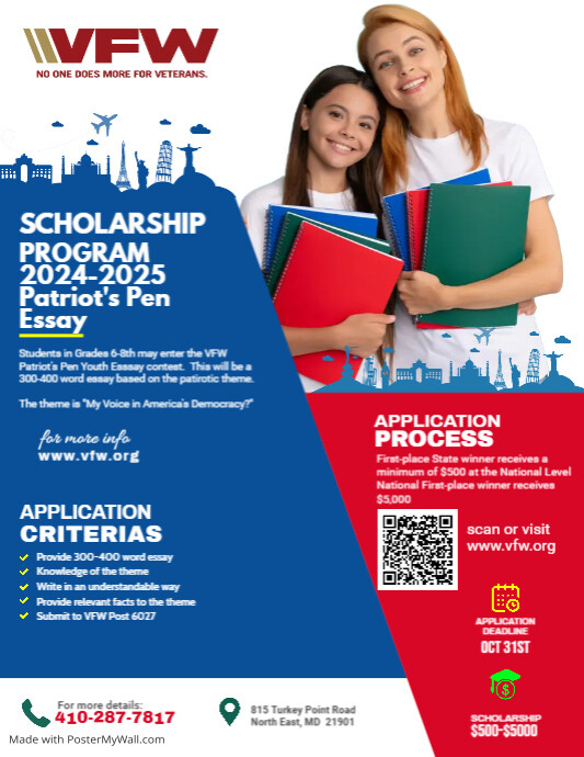 Scholarship Program Flyer | PosterMyWall