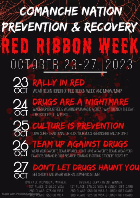 2023 Red Ribbon Week | PosterMyWall