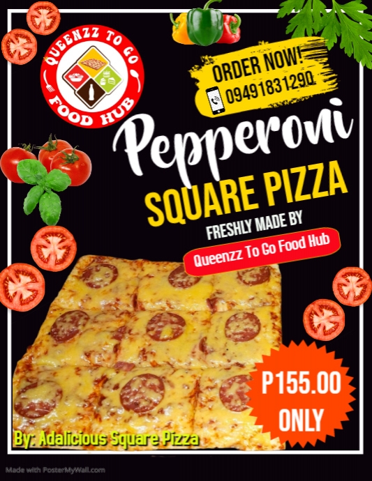 Copy of PIZZA OFFER TEMPLATE | PosterMyWall