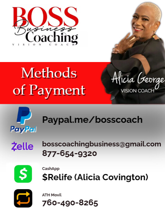 AMG Boss Coaching Business MOP | PosterMyWall