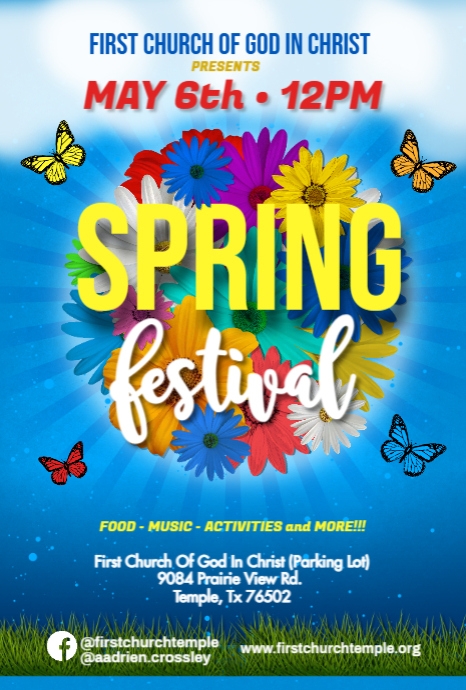 SPRING EVENT POSTER | PosterMyWall