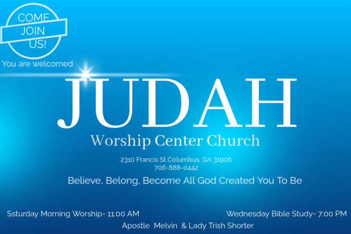 Sunday Service Worship Advert | PosterMyWall