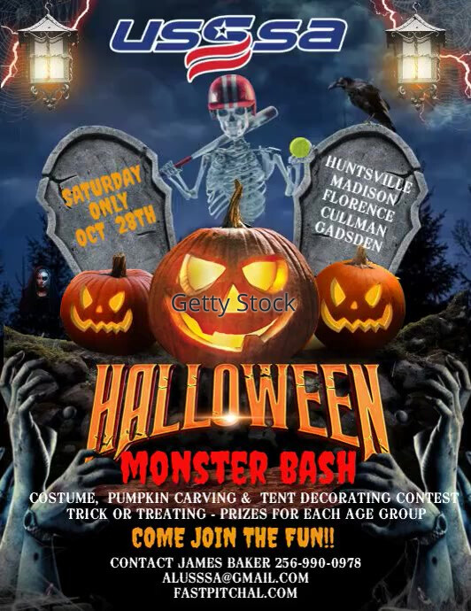 USSSA Monster Bash | PosterMyWall