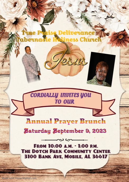 Boho thanksgiving pumpkin theme | PosterMyWall