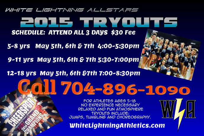 allstar tryouts | PosterMyWall