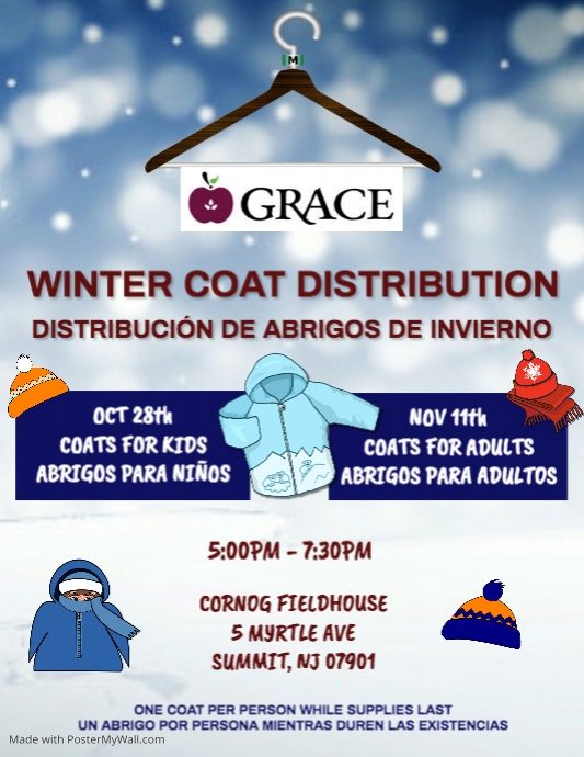 Copy of Coat Drive Distribution Flyer | PosterMyWall