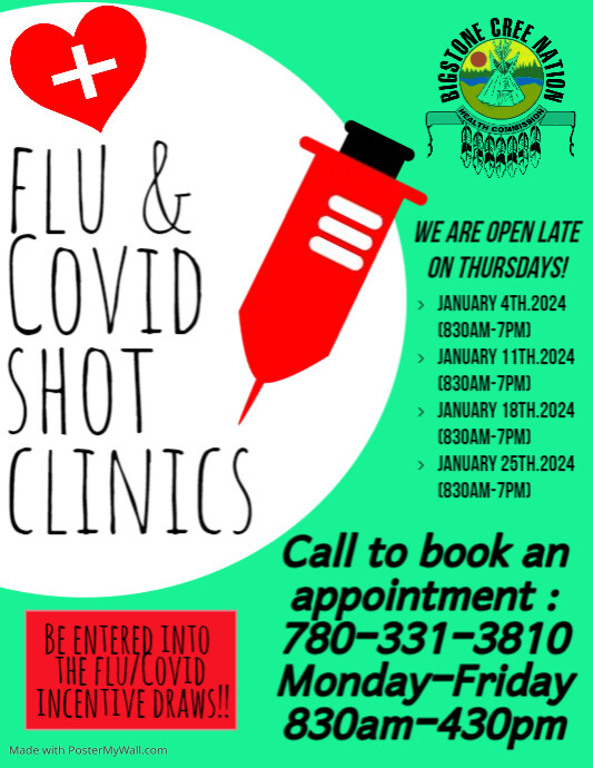Copy of Employee Flu shot Flyer | PosterMyWall