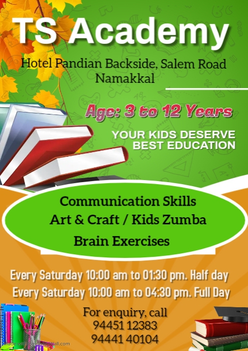 Copy of TUITION CENTRE | PosterMyWall