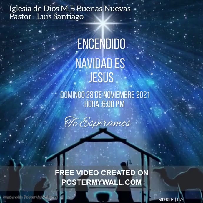 Copy of Copy of christmas Baby Jesus manger Tale ad | PosterMyWall