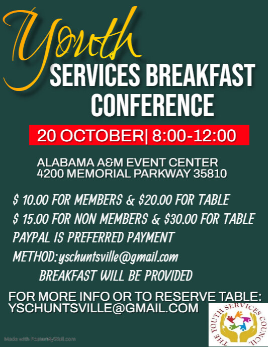 Youth service | PosterMyWall