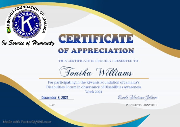 Copy of Copy of Copy of Certificate Template | PosterMyWall