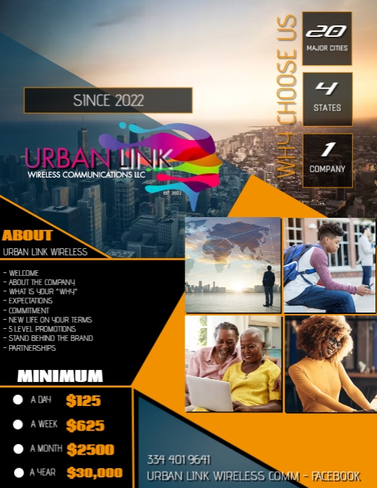 Copy of URBAN LINK CORPORATE FLYER | PosterMyWall
