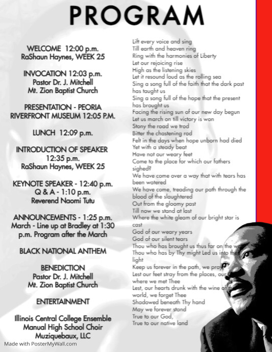 Copy of MLK Jr. Flyer | PosterMyWall