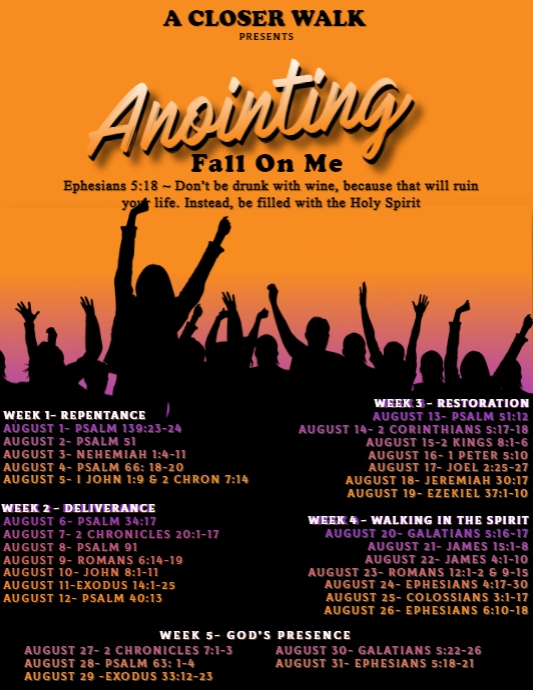 August Challenge ACW | PosterMyWall