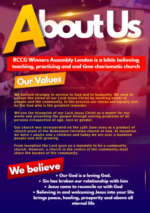 Church event | PosterMyWall