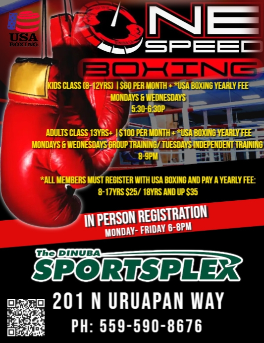 Boxing Flyer | PosterMyWall
