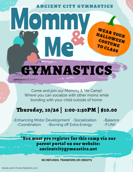 Mommy & Me Event Flyer | PosterMyWall