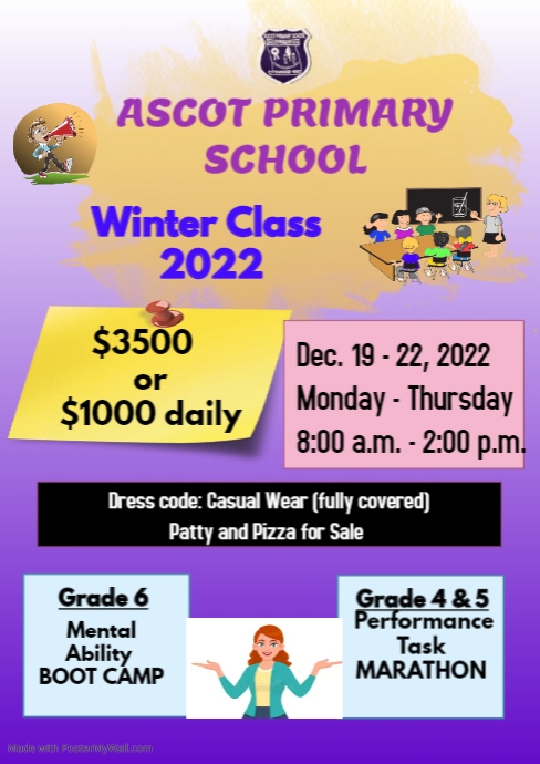 winter class | PosterMyWall