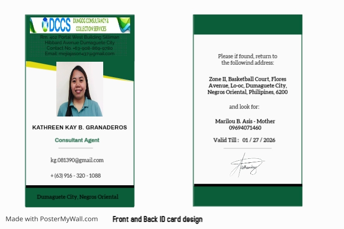 Id card design | PosterMyWall