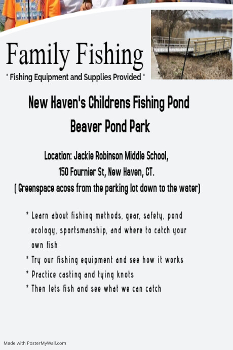 Family Fishing Classes | PosterMyWall