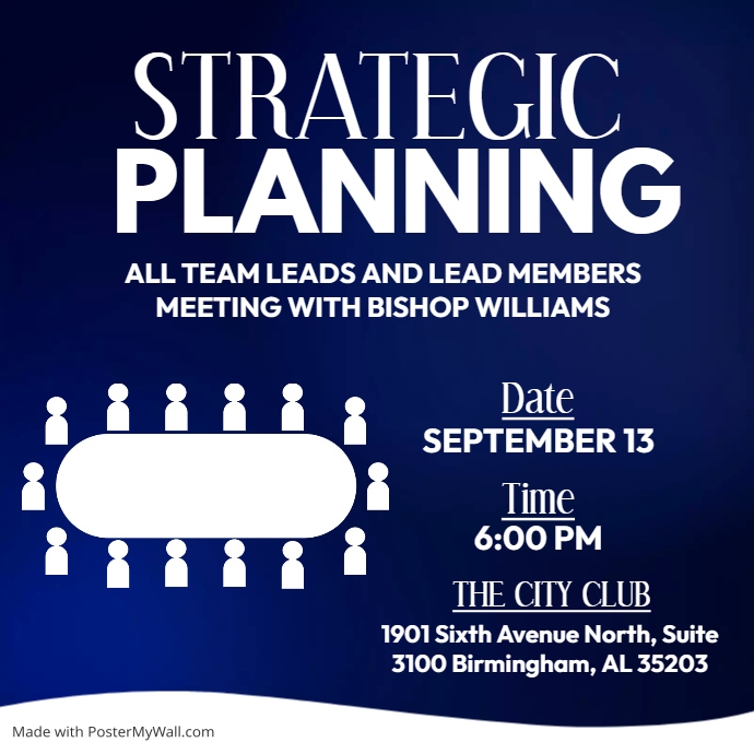 Copy of meeting reminder | PosterMyWall
