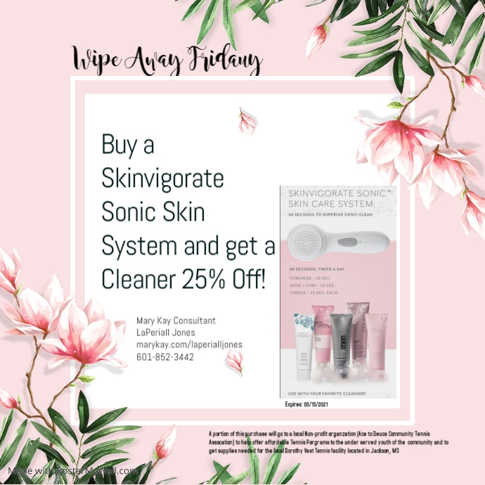 Copy of Wipe Away Friday sale | PosterMyWall