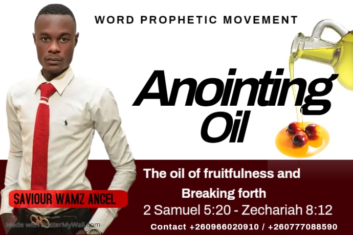 Copy of Anointing service flyer | PosterMyWall